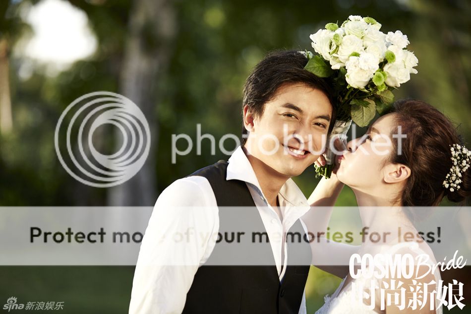 Li Sheng and Li Jia Hang’s First Sweet Wedding Photos | A Virtual Voyage
