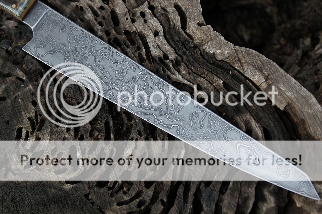 Million layer damascus Suji | BladeForums.com