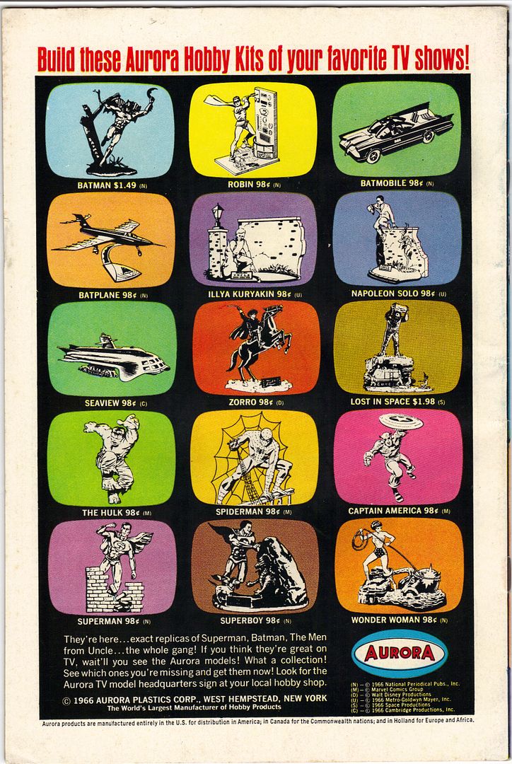 Favorite comic book ads