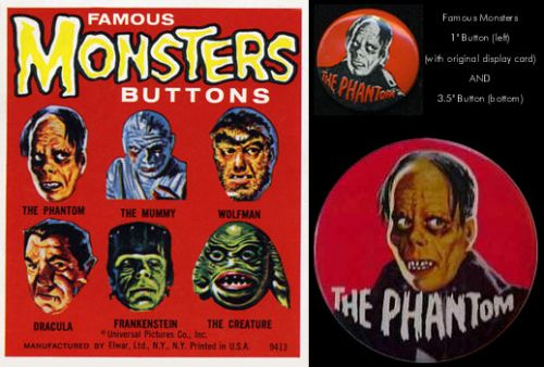 Which Famous Monsters Buttons do you like the best?